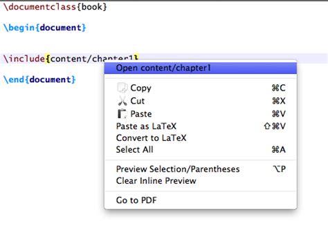 Editors Open File Under Cursor In Include Instruction Tex Latex