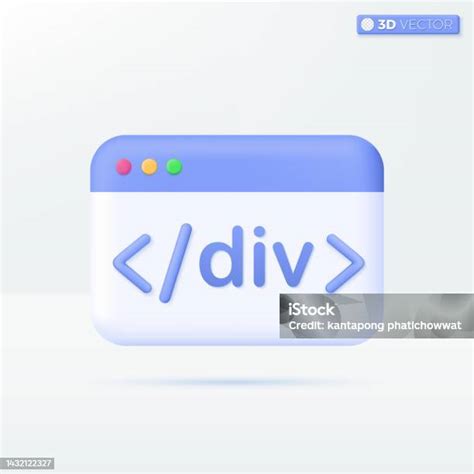 Web Page Development Icon Symbols Coding Language Programming Software