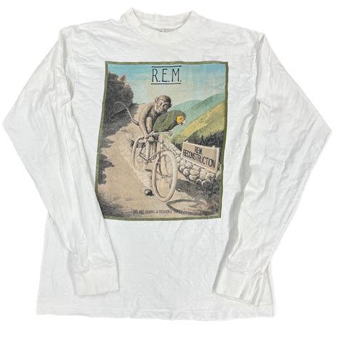 Vintage Rem Reconstruction Adidas Tour Long Sleeve Shirt