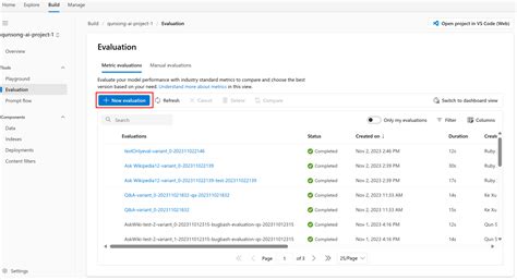 Issue In Building Evaluation In Azure Ai Studio Microsoft Qanda