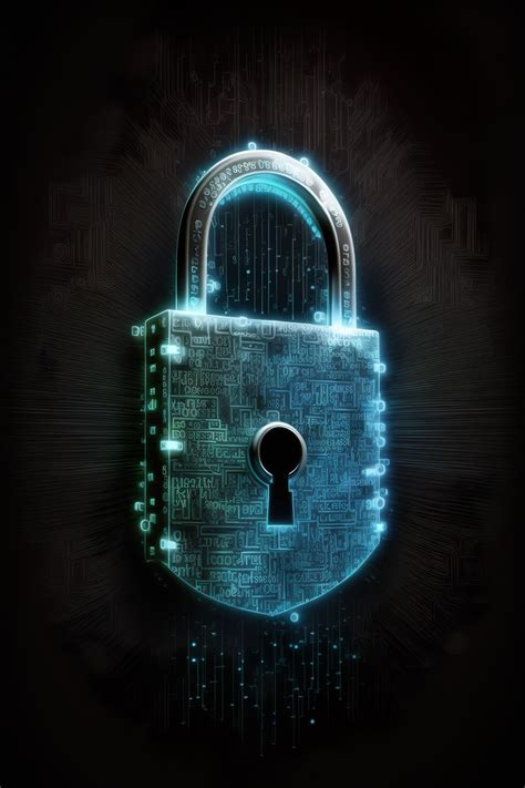 Download Ai Generated Lock Digital Royalty Free Stock Illustration