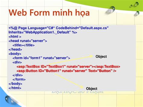 PPT Công nghệ NET WebForm Basic Web Control PowerPoint Presentation ID