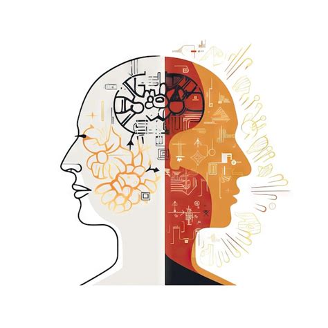 Premium Photo Illustrative Side Image Of Man39s Head With A Complex