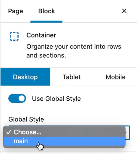 Global Styles Documentation