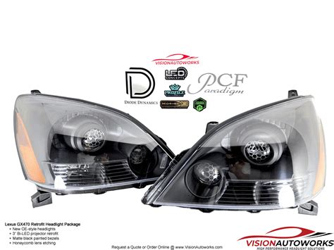 Lexus Gx470 2003 2009 Headlight Package Visionautoworks