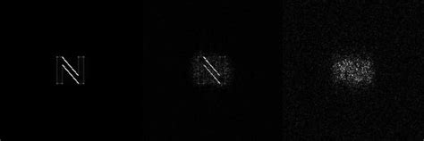 High Pass Filtered Image Of The Letter N From Left To Right Input