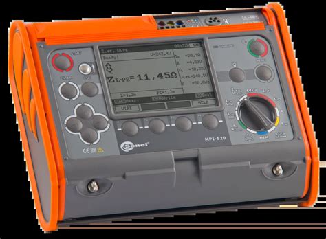 multi function meter of electrical system parameters sonel mpi 520