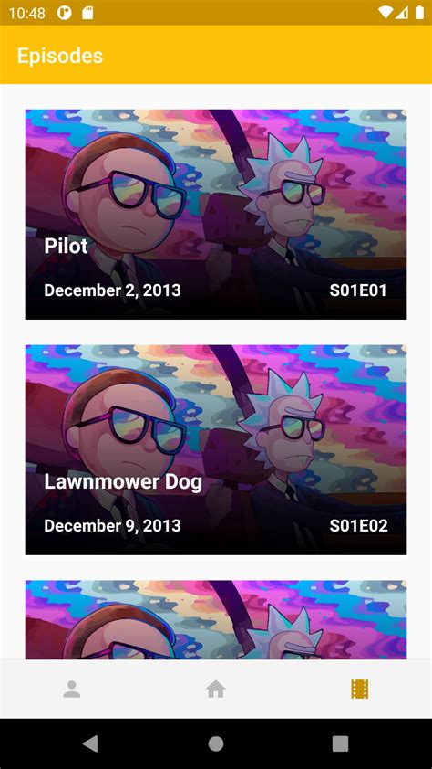 Github Hamzacanbaz Rickandmortyapp