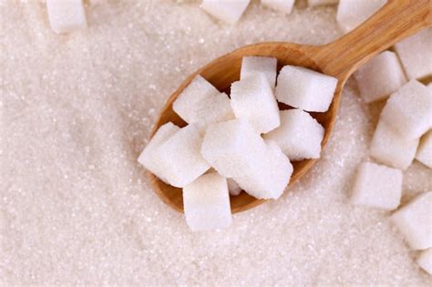 White Sugar In Light Background Background Premium Photo