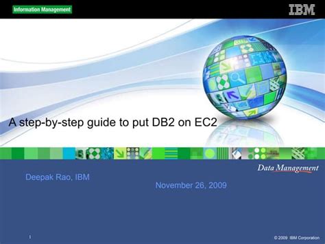 a step by step guide to put db2 on amazon cloud ppt