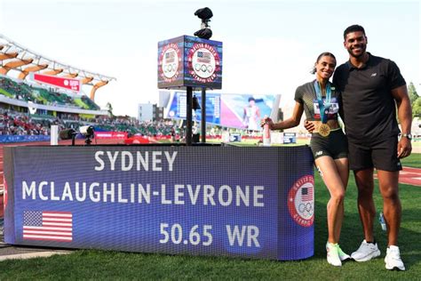 Who Is Sydney Mclaughlins Husband Andre Levrone Jr