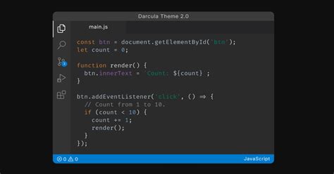 Darcula 20 Python Adapted By Daniel Daniels Vs Code Themes