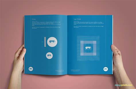 Professional Brand Guidelines Templates Bundle ZippyPixels