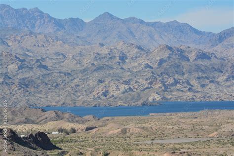 Beautiful View Of Lake Mohave On The Arizona Nevada Border In The Lake