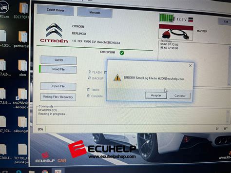ECUHELP KT Feedback ECU Read Write OK No List