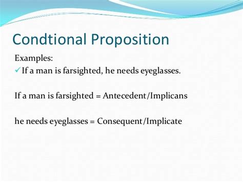 Hypothetical Proposition
