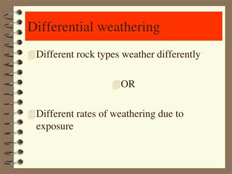 PPT WEATHERING PowerPoint Presentation Free Download ID 2343037