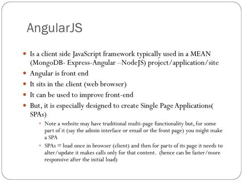 Angularjs Intro L Grewe Ppt Download