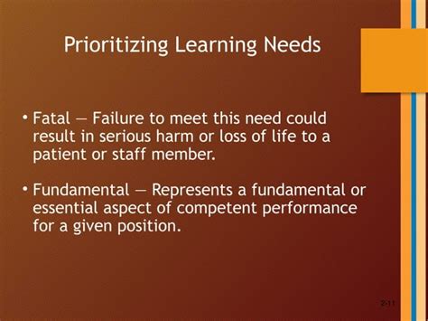 Preceptorship Learning Needs Ppt Educational Assessment Education