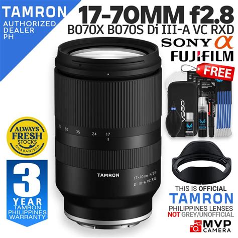 [3 yr warranty] tamron b070 b070x b070s 17 70mm f2 8 di iii a vc rxd
