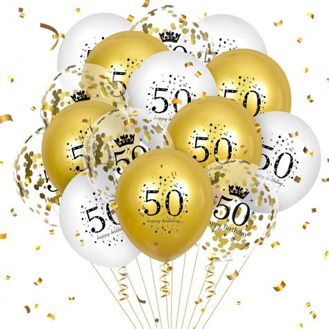 50th Birthday Balloons Clip Art Happy 50th Birthday Balloon