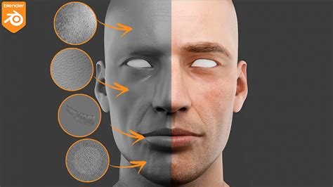 Artstation Blender Human Skin Brushes Product Update To Blender 4 3 Brushes