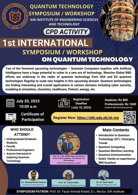 Dr Muhammad Zahir Iqbal On Linkedin Pkqt Reg