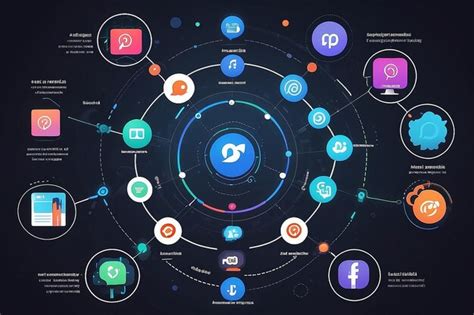 Premium Photo Aienhanced Social Media Advertising Targeting Workflow