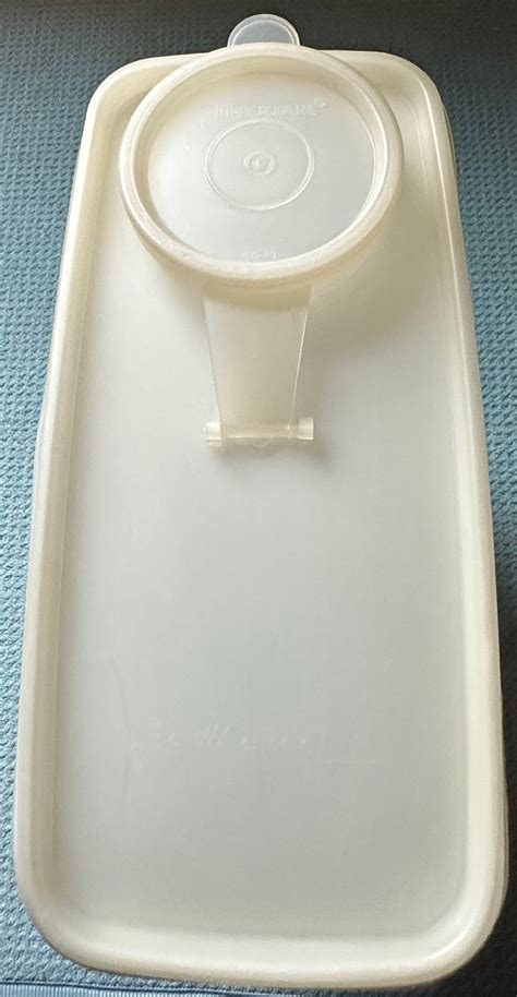 Vintage Tupperware Cereal Keeper Etsy