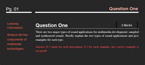 Solved Pg 01 Question One Chegg Com