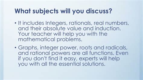 Ppt What Topics Are Covered In Precalculus Powerpoint Presentation