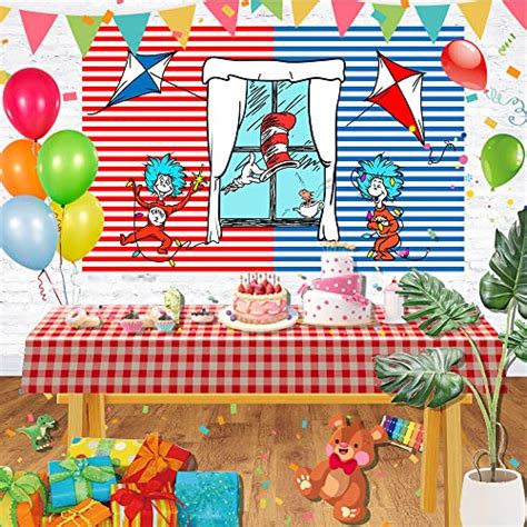 A Fun Whimsical Backdrop For Your Dr Seuss Party Electronikz