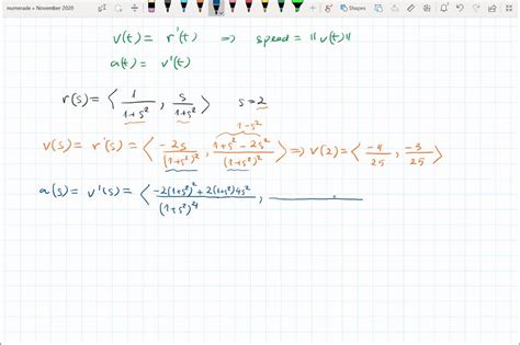 Solved In Exerises 3 6 Calculate The Velocity And Acceleration Vectors