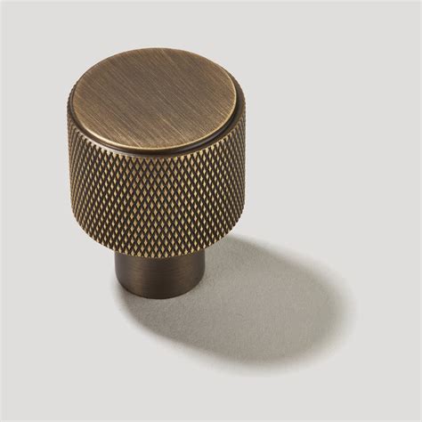 Solid Brass Knurled Drawer Knobs Solid Brass Cupboard Knobs Plank