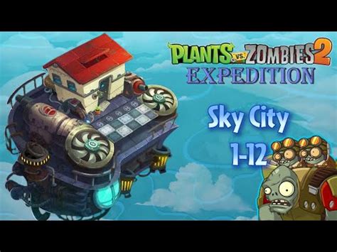 A Rare Finding Aerial World In A Pvz 2 Mod Sky City 1 12 Pvz 2