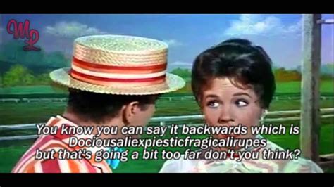 Mary Poppins 1964 Supercalifragilisticexpialidocious Video Lyrics