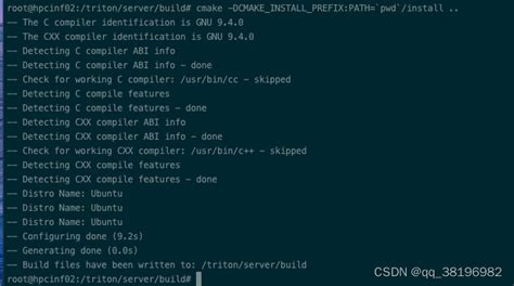 2 triton 项目编译运行 triton inference 编译教程 csdn博客