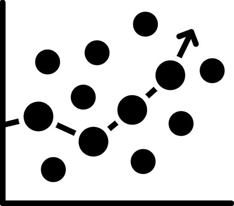 Regression Analysis Glyph Icon 53899226 Vector Art At Vecteezy