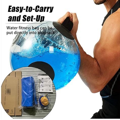 조절식 아쿠아 백 웨이트 트레이닝 파워 백 물 샌드백 대체 역도 피트니스 장비 Aliexpress