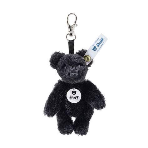 Pendant Mini Teddy Bear 8 Cm Black