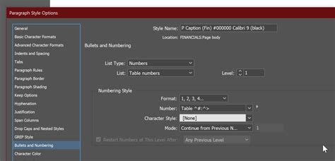 Solved Table Caption Numbers Not Working In Next Chapter Adobe Product Community 12752499