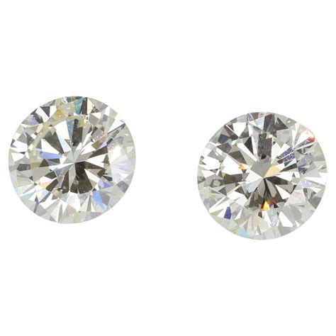 Igi 212 Ct 212 Ct Diamond Duet Vs1 Very Light Yellow 424 Ct Twin