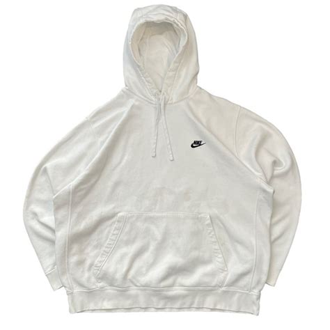 Nike Shirts Mens White Super Oversized Baggy And Boxy Hoodie Poshmark
