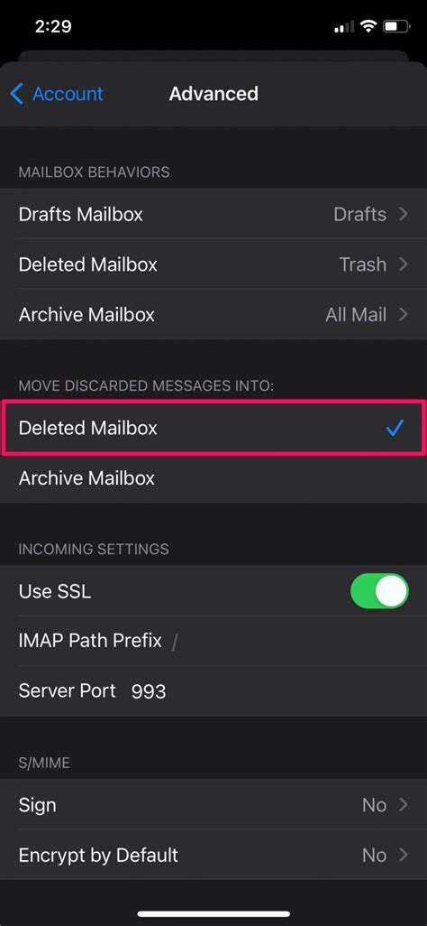 How To Set Gmail To Delete Instead Of Archive In Mail App For Iphone And Ipad