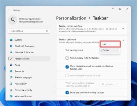 Move Windows 11 Taskbar To Left How To Do It