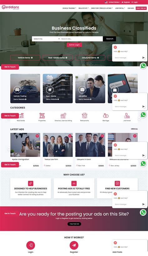 Classified Website Builder Yarddiant