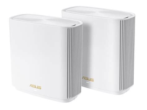 ASUS ZenWiFi AX Whole Home Tri Band Mesh WiFi System XT Pack Coverage Up To Sq