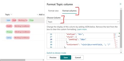 Sharepoint List Formatting Choice Field Overflow Sharepoint Stack