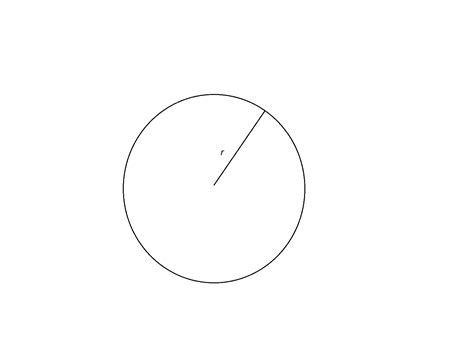 Example Of A Circle Radius