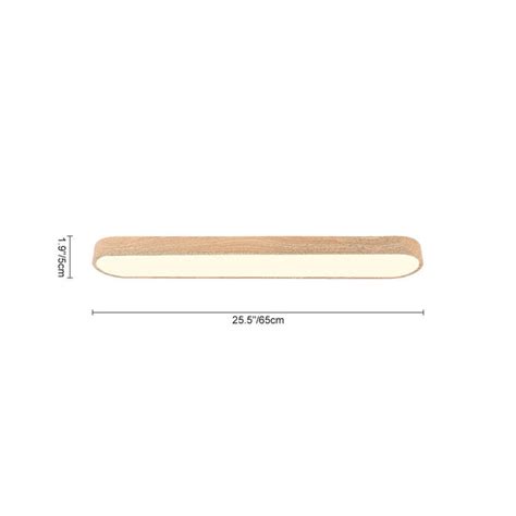 Modern Led Long Oval Flush Mount Ceiling Light Bedroom Ceiling Light Thehouselights